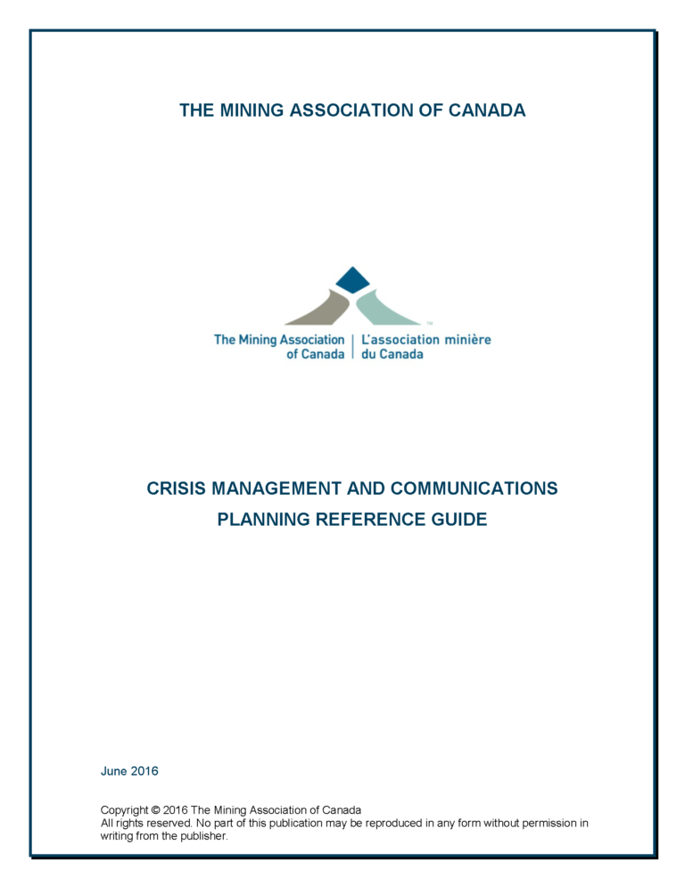 Guide on Climate Change Adaptation for the Mining Sector - The Mining ...