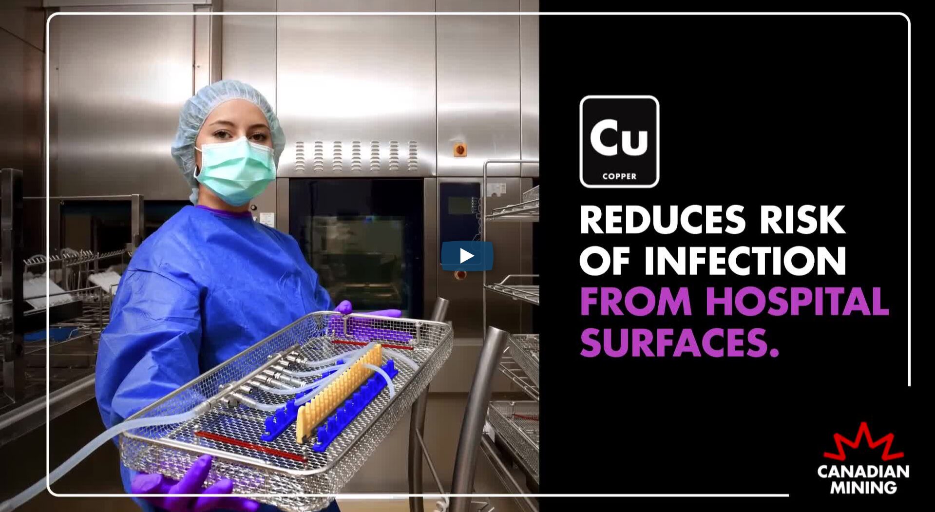 Hospital: mined materials, like copper, are essential to healthcare ...