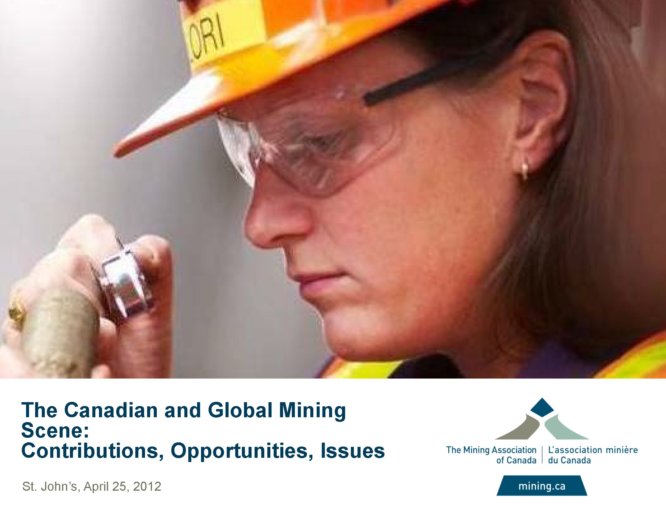 The Canadian and Global Mining Scene: Spotlight on Newfoundland and ...