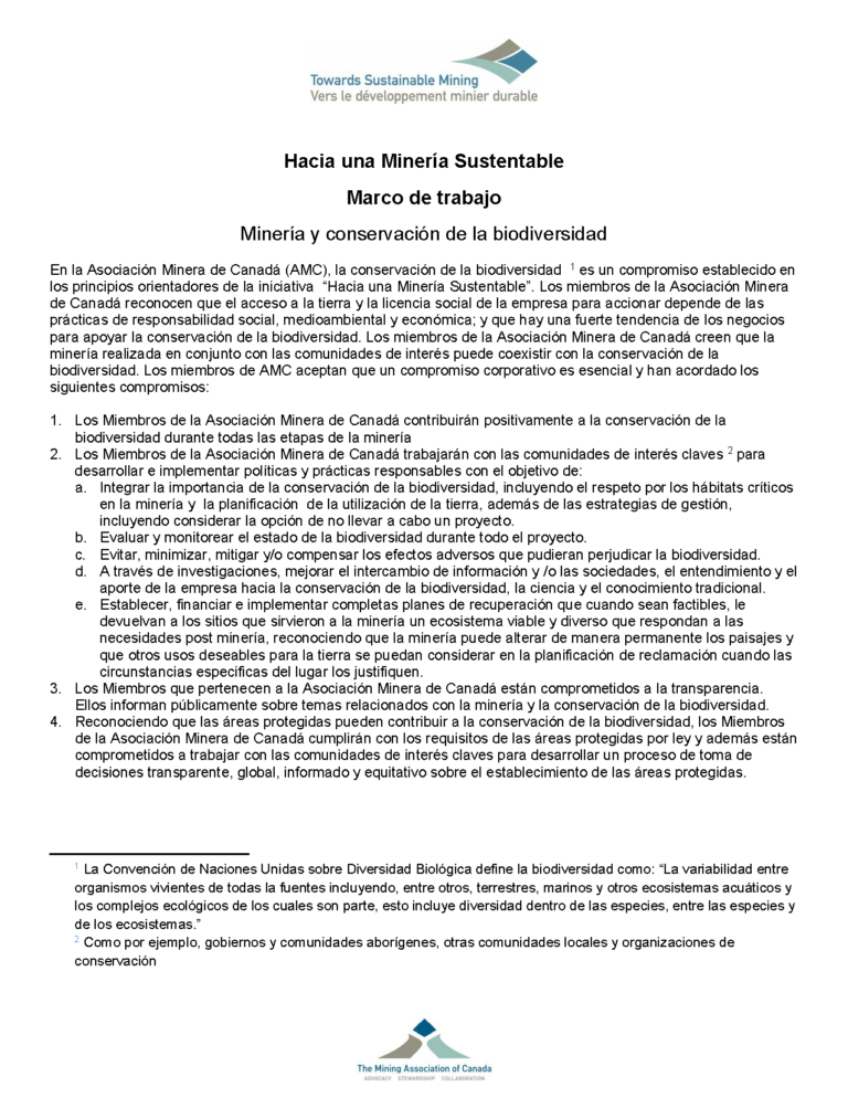 TSM 101: A Primer - The Mining Association of Canada