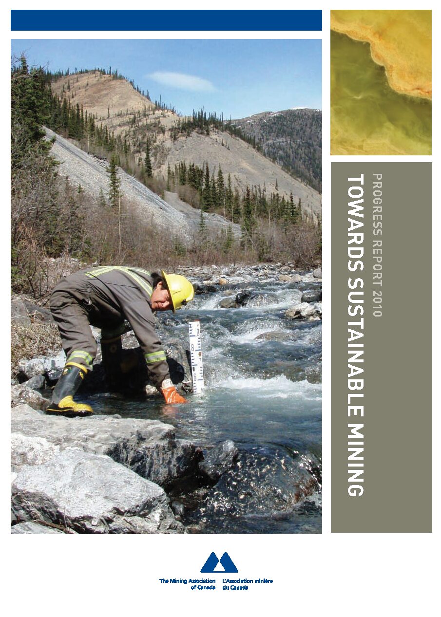 TSM Progress Report 2010 - The Mining Association of Canada
